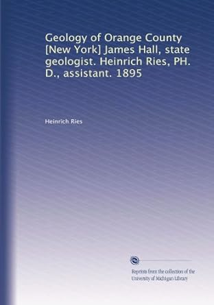 Amazon.co.jp: Geology of Orange County [New York] James Hall, state ...