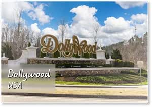 Amazon.com: Photomagnet Dollywood Sign near The Entrance to The Theme ...