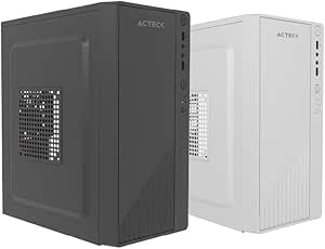 Gabinete Compacto Mini Torre Kioto GC220F / MAX MB M-ATX Fuente ATX 500 W / 2X USB 2.0 / Full ...