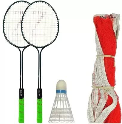 Buy My Web 2 Double Shaft Badminton Set + Shuttlecock Box + Badminton ...