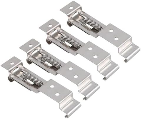 4 Pcs Trailer Number Plate Holder, License Plate Bracket, Stainless ...