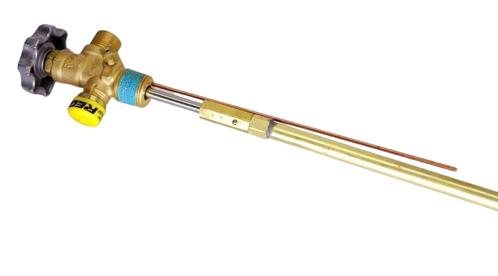 100lb Propane Tank Liquid Service Valve DOT Cylinders LPG CGA 555 Draw ...