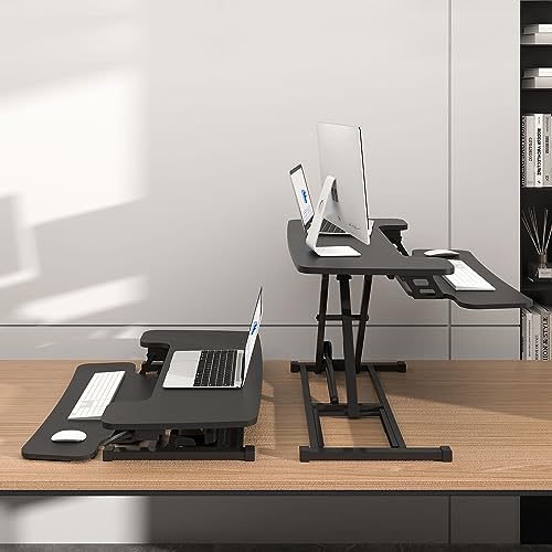 Snapklik.com : FLEXISPOT 35 Height Adjustable Standing Desk Converter ...