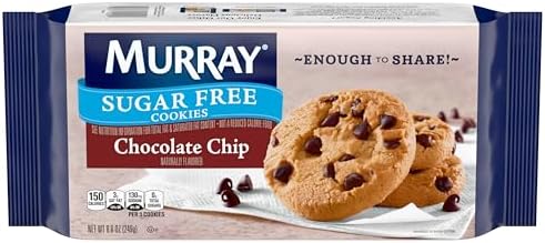 Amazon.com: Murray Sugar Free Cookies, Chocolate Chip, 8.8 Ounce Tray ...