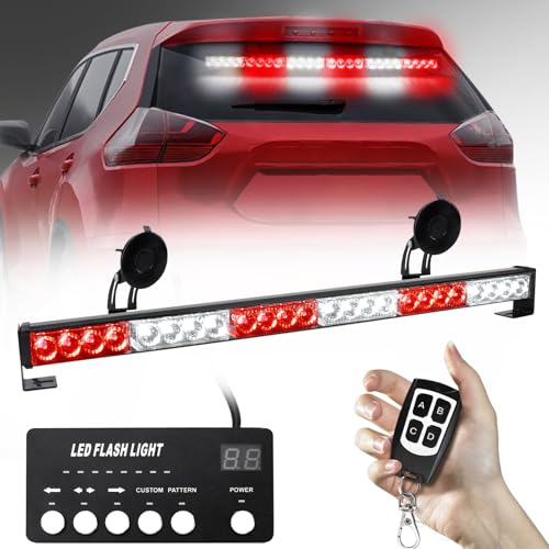 Emergency Strobe Light Bar 27" - 6 Panel LED Traffic Advisor With ...