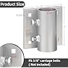 Amazon.com: Dock Brackets Hardware Stationary Dock Side Leg Pipe Holder ...