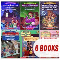The Bailey School Kids Set (6 Books) (Bogeymen Don't Play Football ...