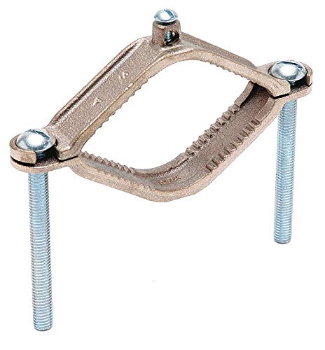 BURNDY C22 Grounding Clamp, 10 to 2 AWG Conductor, Bronze : Amazon.in ...