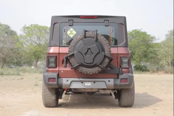 THE ADVENTURE GARAGE 4x4 Stepney Cover Lock Model-I for 2020+ Mahindra ...