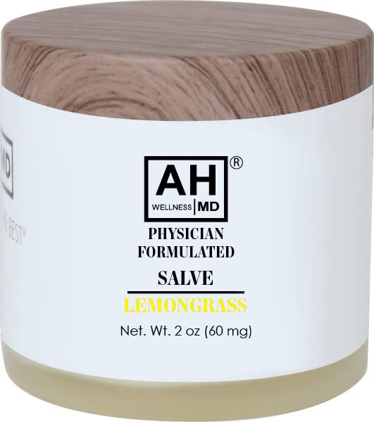 Amazon.com : AHWellnessMD Lemongrass Salve Soothe & Heal Skin ...