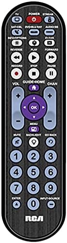 Amazon.com : RCA RCRBB05BHE 5-Device Universal Remote Control ...