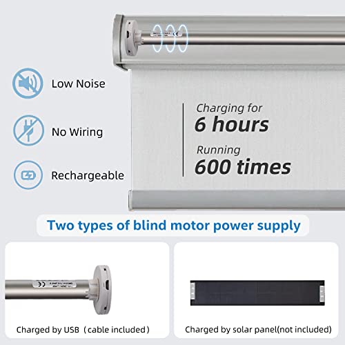 Snapklik.com : Rechargeable Roller Blinds Motor For 17/25 Mm Tube, Mini ...
