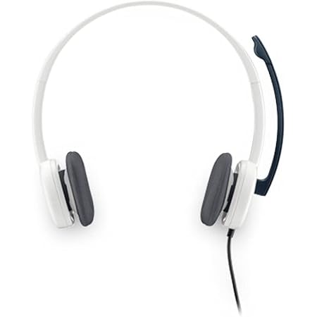 Amazon.com: Logitech Stereo Headset H150 - Cloud White : Electronics