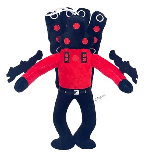 LabDip Cute Toilet Plush Doll, 26cm Red Toilets Figure Plush, Toilet ...