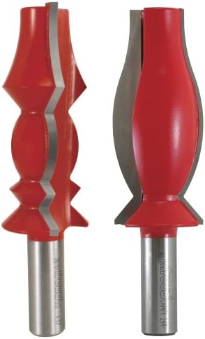 2 Piece Crown Molding Router Bit Set : Amazon.ca: Tools & Home Improvement