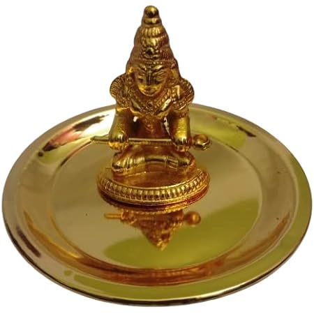 Buy ANNAPOORNI Idol / Pooja ANNAPURNI with Plate / Golden ANNAPOORNI 5. ...