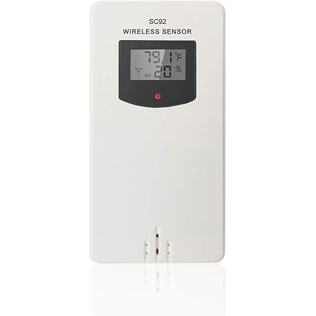 Amazon.com : SMARTRO Wireless Remote Sensor Indoor Outdoor Thermometer ...