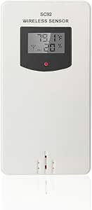 Amazon.com : SMARTRO Wireless Remote Sensor Indoor Outdoor Thermometer ...