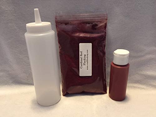 Flocking Kit 1oz Cardinal Red Flock - Amazon.com