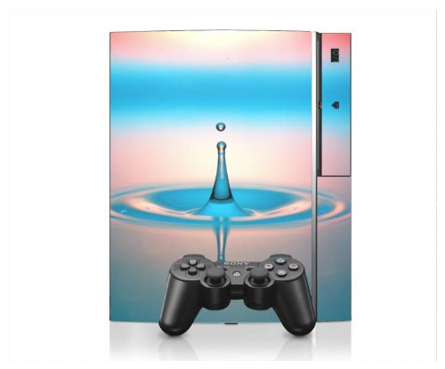 Amazon.com: Water Drop Design PS3 Playstation 3 Body Protector Skin ...