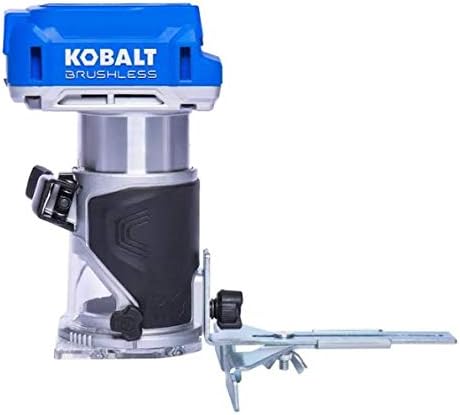 Kobalt 24V MAX 1/4-in Variable Speed Brushless Fixed Cordless Router ...