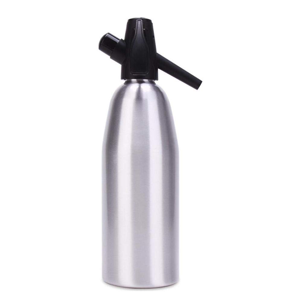 Buy Soda Siphon 1L Aluminium Soda Water Siphon Manual Soda Siphon Fizz ...