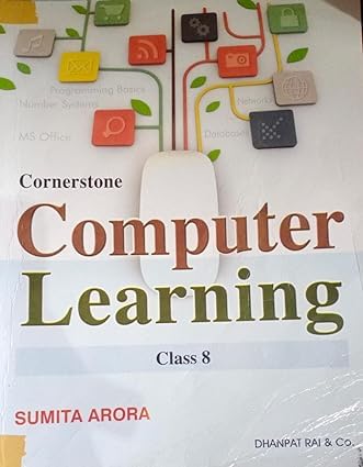Computer Learning For Class 8 By Sumita Arora (Second Hand & Used Book ...
