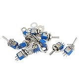 ・ブランド:Aexit・製造元:XDiscount・製造元/メーカー部品番号:t1711031641・製品名：トグルスイッチ、製造国：CHINA、材質：金属、プラスチック・純重量：28g;パッケージ内容：10 xトグルスイッチ;ブランド：・...