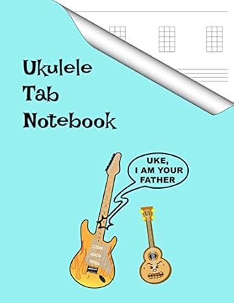 Amazon.com: Ukulele Tab Notebook: Blank Uke Tablature Staff Music ...