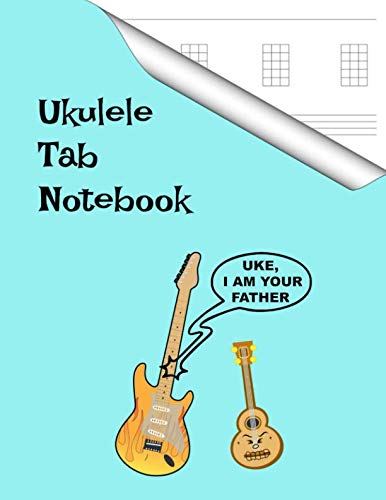 Amazon.com: Ukulele Tab Notebook: Blank Uke Tablature Staff Music ...