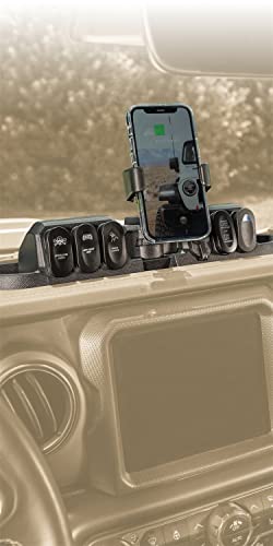 Snapklik.com : RealTruck Rugged Ridge Dash Mount Pod w/Switches 13551. ...