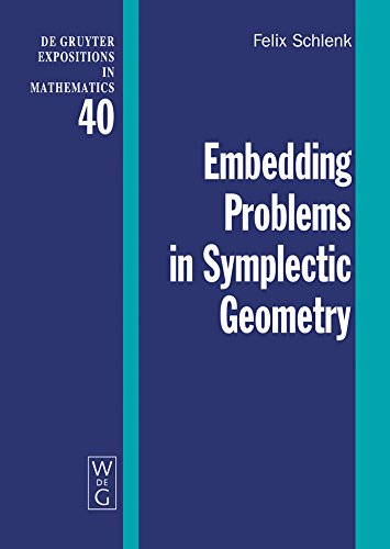 Embedding Problems in Symplectic Geometry (De Gruyter Expositions in ...