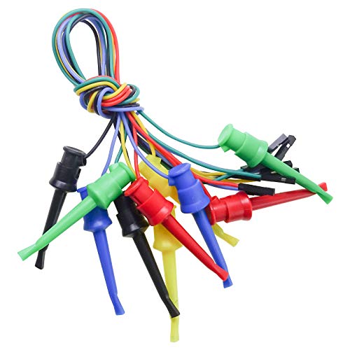 Snapklik.com : Test Hooks To Breadboard Female Jumper Wires Soft ...