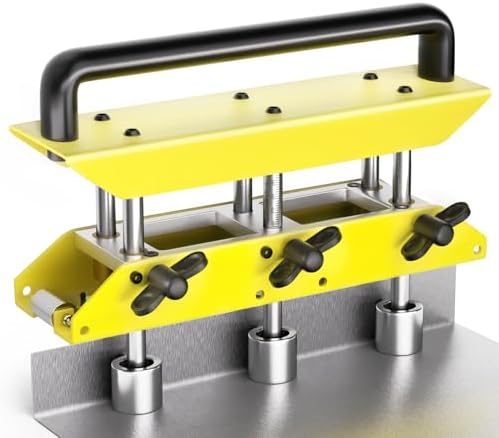 Three Station Sheet Metal Bender, 0-90° Bending Angle Adjustable, Metal ...