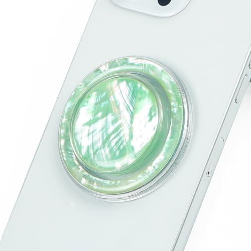 Amazon.com: OnTheGrip Cute Natural Seashell Design Round Shape ...