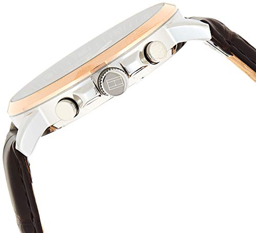 Tommy Hilfiger Analogue Round Blue Dial Men's Watch - 1791290 : Amazon ...