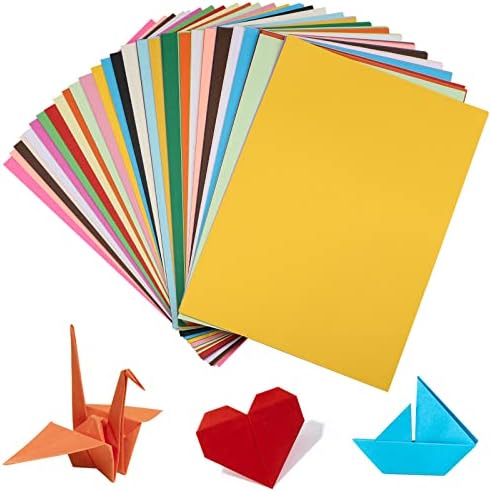 Amazon.com : 300 Sheets 20 Colors Colored Paper A4 Copy Paper Craft ...