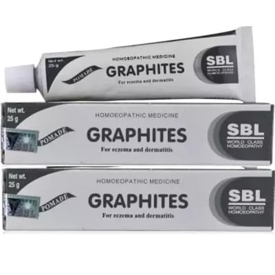 Buy Graphites Ointment (25g, Pack of 2) | SBL Homeopathy Online at Low ...