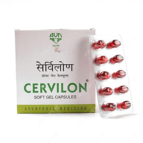 Buy AVN Cervilon Soft Gel Capsules - Jar Pack (1000 Capsules) Online at ...