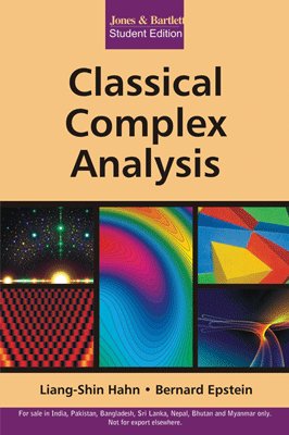 Classical Complex Analysis: Amazon.co.uk: Hahn, Liang-Shin, Epstein ...