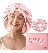 LitBear Silk Sleep Mask for Side Sleeper, Eye Mask Sleeping for Women ...