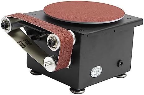 Mini Belt Disc Sander, 3-in-1 Multi-function Sander，Adjustable Speed ...