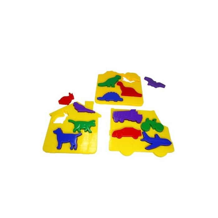 Buy Discovery Toys Place & Trace Educational Dough Stamping & Tracing ...