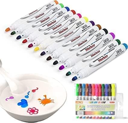 CHAKI Magical Water Painting Bold Pen, Doodle Water Floating Pens ...
