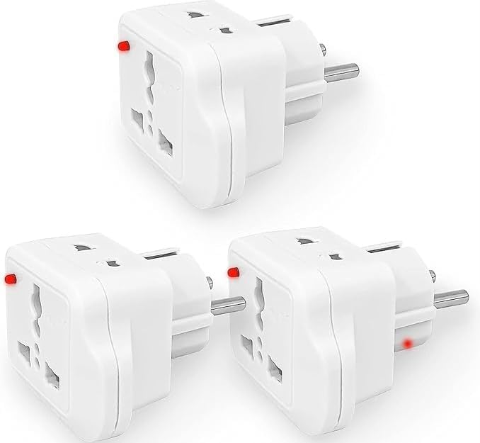 3-pin plug in Saudi Arabia (KSA), you'll need a Type G power adapter ...