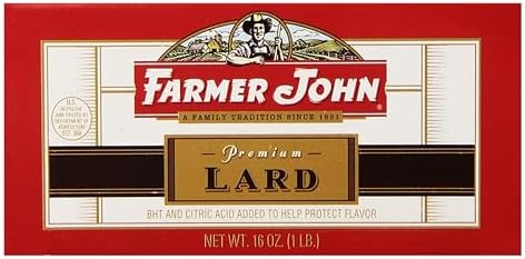 Amazon.com: Farmer John Premium Lard - 3-Pack of 1-Pound Packages