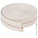 kuou Lamp Wicks, 2 Rolls Flat Cotton Wicks 3/4 Inch Oil Lantern Wick ...