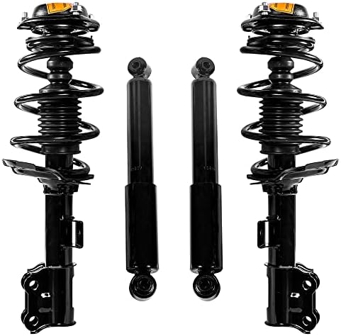 Amazon.com: Peforway Front and Rear Complete Strut Spring Assemblies ...