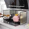 Amazon.com: Foldable Stove Splatter Guard Grease Shield Nonstick Oil ...