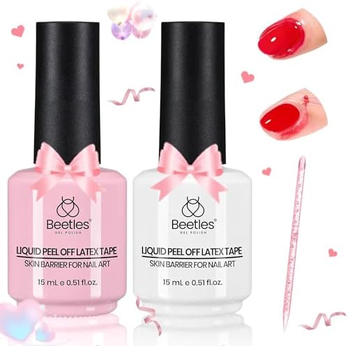 Amazon.com: beetles Liquid Latex for Nails 30ml Latex Liquid Nail Peel ...